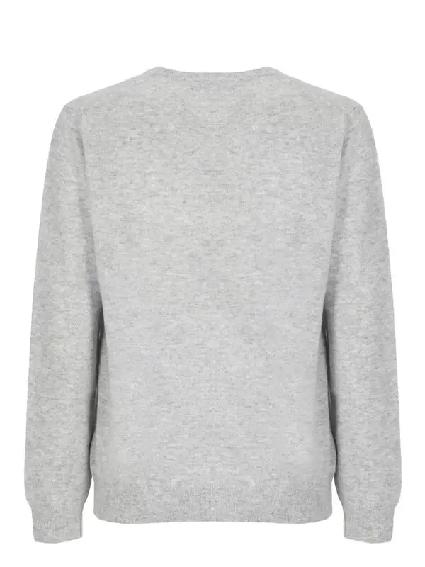 DELLA CIANA Crew-neck Knitted Sweater - Grey