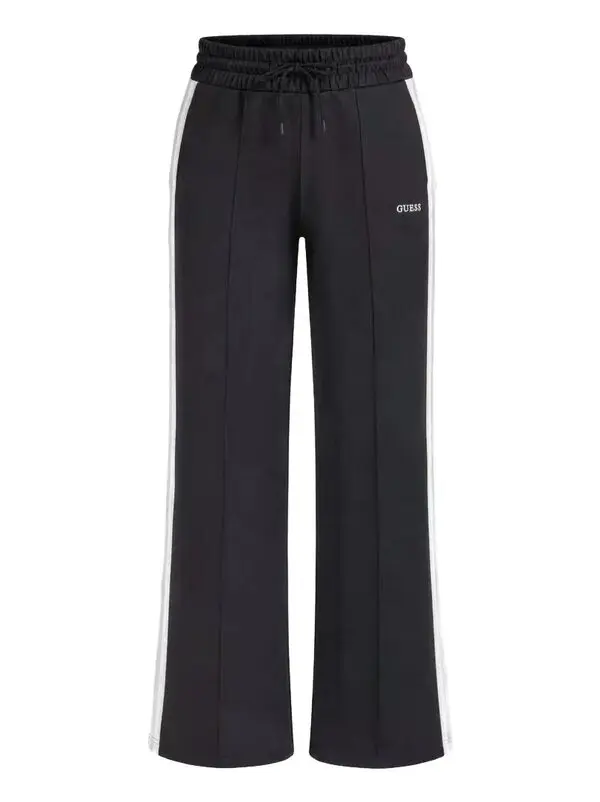 Guess Side-stripe Track Pants - Black