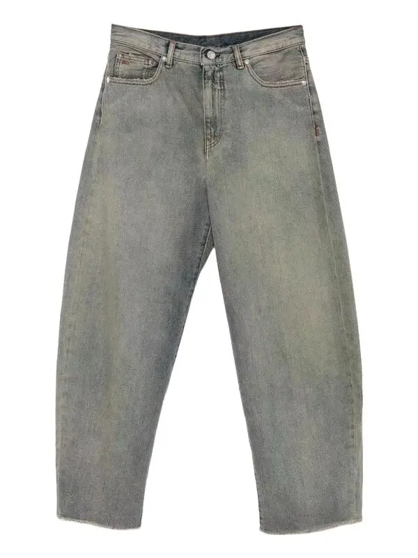 NINE:INTHE:MORNING Karter Faded Tapered Jeans - Blue