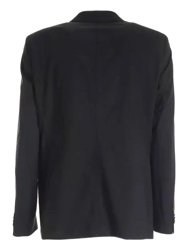 Karl Lagerfeld Single-breasted Blazer Jacket - Black