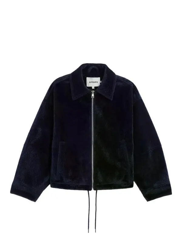 Apparis Ada Faux-fur Jacket - Blue
