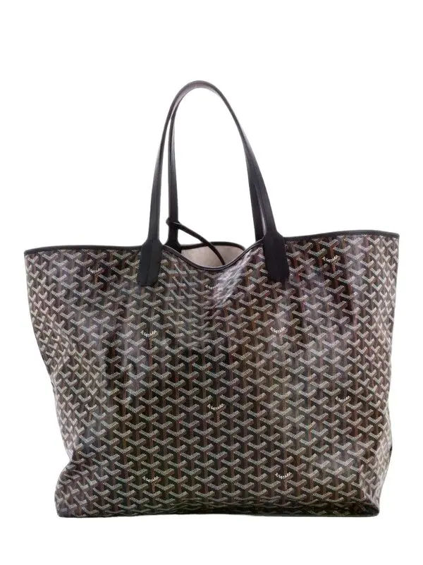 Goyard Saint Louis Coated Canvas Xxl Tote Bag - Black