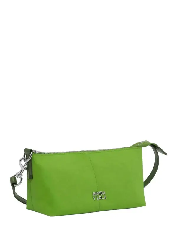 Bimba Y Lola Small Acid Nylon Crossbody Bag - Green