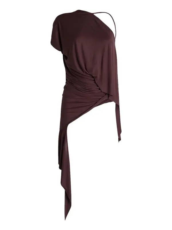Rick Owens Lilies Tungsten Top - Wine