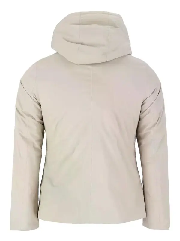 K-WAY Lil Twill Hooded Jacket - Neutrals