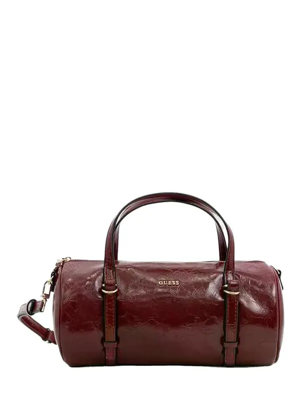 Guess Taylor Crinkled-finish Tote Bag - Red