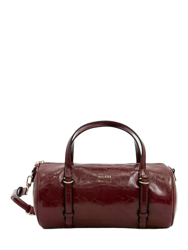 Guess Taylor Crinkled-finish Tote Bag - Red