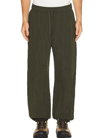 Lululemon Crinkled Nylon Hybrid Track Pant - Deep Forest