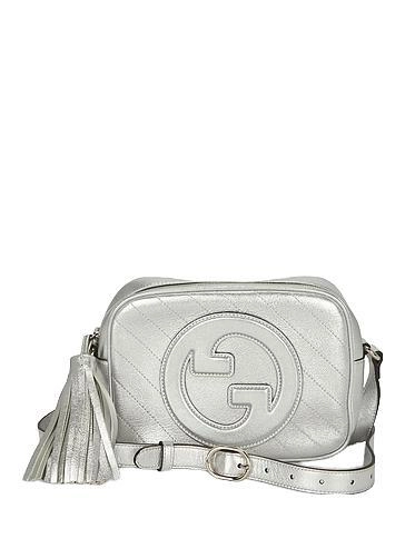 Gucci Sakai Be Green Blondie Shoulder Bag - Silver