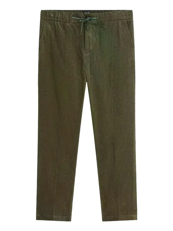 Scotch & Soda Drawstring Corduroy Trousers - Green