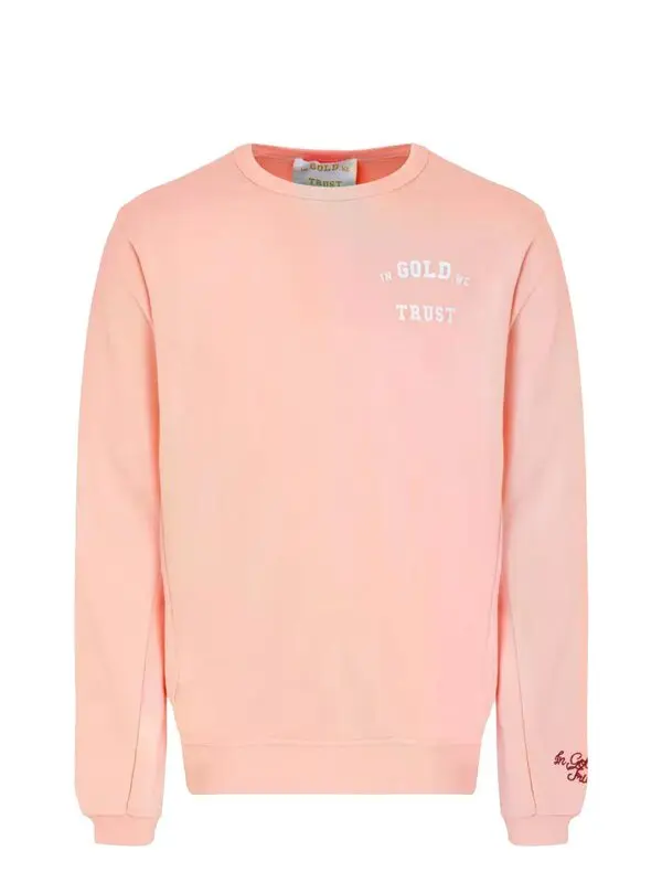 IN GOLD WE TRUST PARIS Logo-print Sweatshirt - Pink
