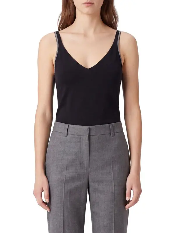 Brunello Cucinelli Top Colour - Black