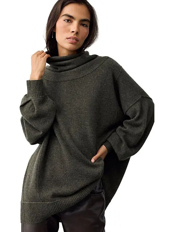 Free People Sara Cashmere Tunic At - Alga