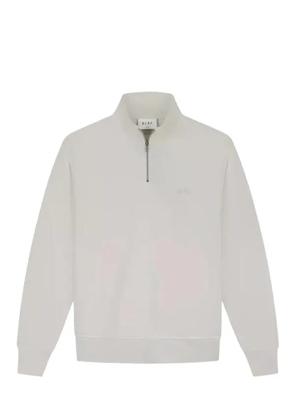 OLAF Signature Half-zip Sweater - Neutrals