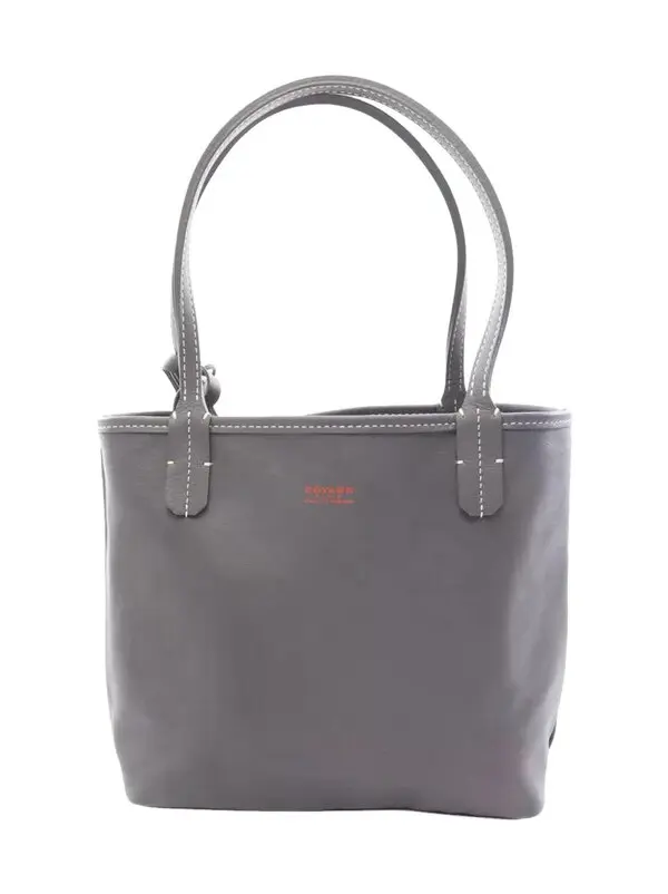 Goyard 2010-2026 Mini Goyardine Reversible Anjou Tote Bag - Grey