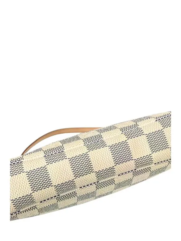LOUIS VUITTON Damier Azur Pochette Accessoires Clutch Bag - Neutrals