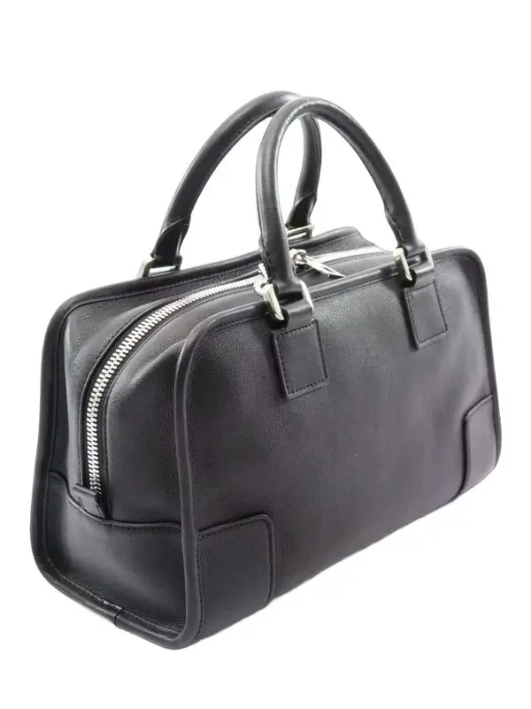 Loewe 2010s Amazona 28 Leather Tote Bag - Black