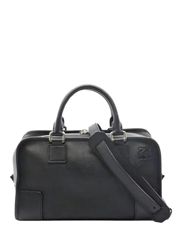 Loewe 2010s Amazona 28 Leather Tote Bag - Black
