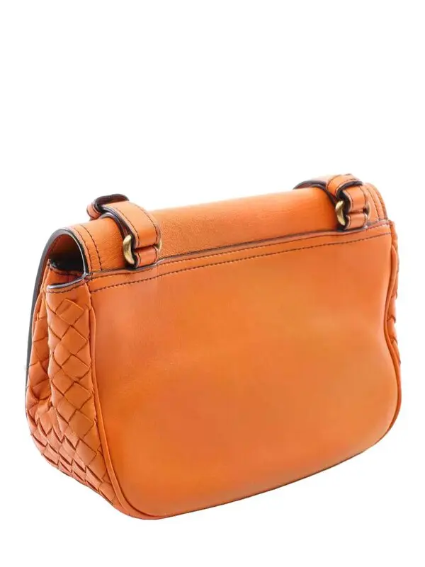 Bottega Veneta 2010s Luna Shoulder Bag - Brown