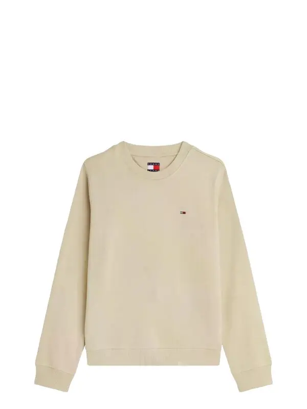 Tommy Hilfiger Flar-embroidery Sweatshirt - Neutrals