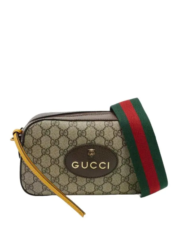 Gucci Neo Vintage Gg Supreme Camera Bag - Neutrals