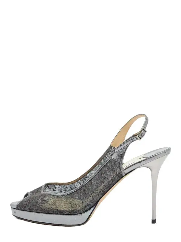 JIMMY CHOO Nova Heeled Pumps - Grey