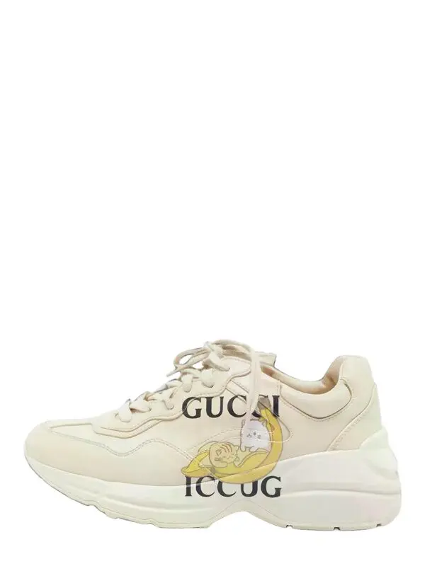 Gucci X Bananya Rhyton Low-top Sneakers - Neutrals