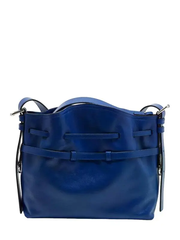 Givenchy Small Voyou Leather Shoulder Bag - Blue