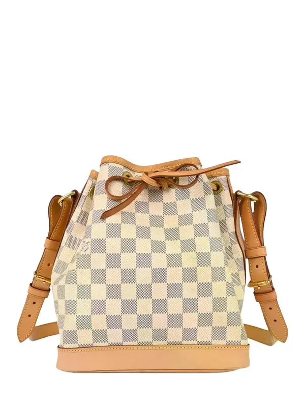 LOUIS VUITTON Damier Azur Noe Bb Bucket Bag - Neutrals
