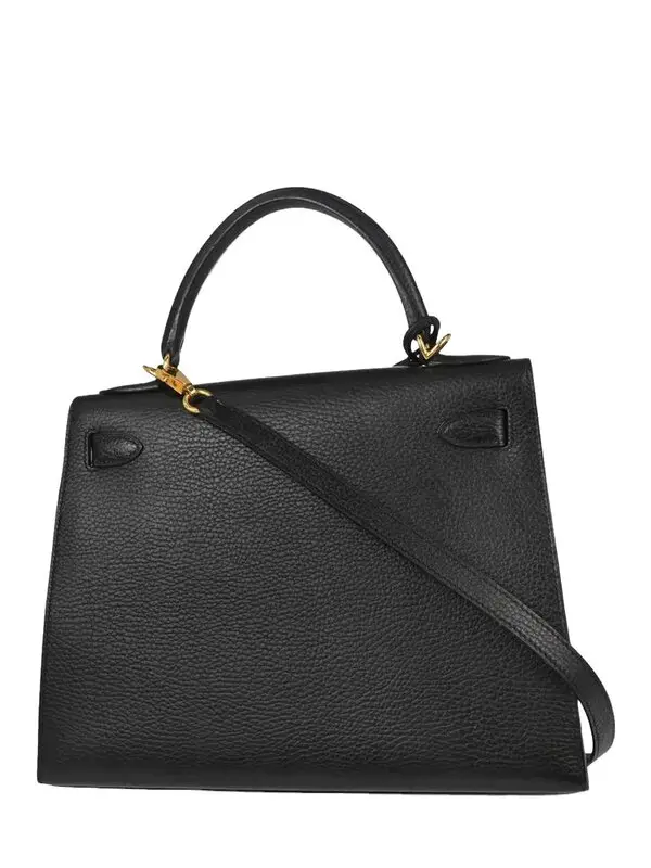 Hermès 2001 Kelly 28 Sellier Tote Bag - Black