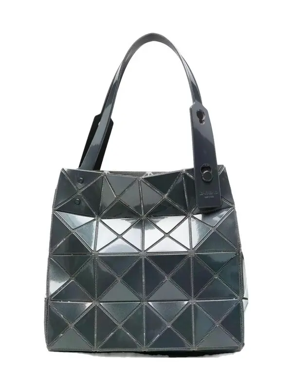 Issey Miyake Geometric-panelled Tote Bag - Grey