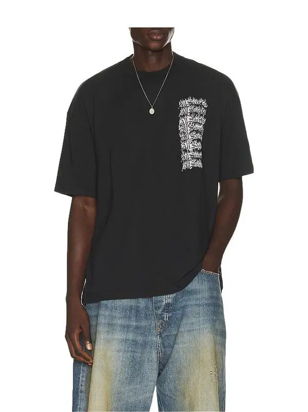 ALLSAINTS Repeat Short Sleeve Tee - Black