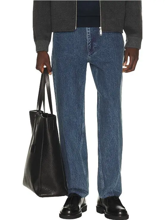 Rag & Bone Fit 4 Authentic Rigid Jeans - Blue