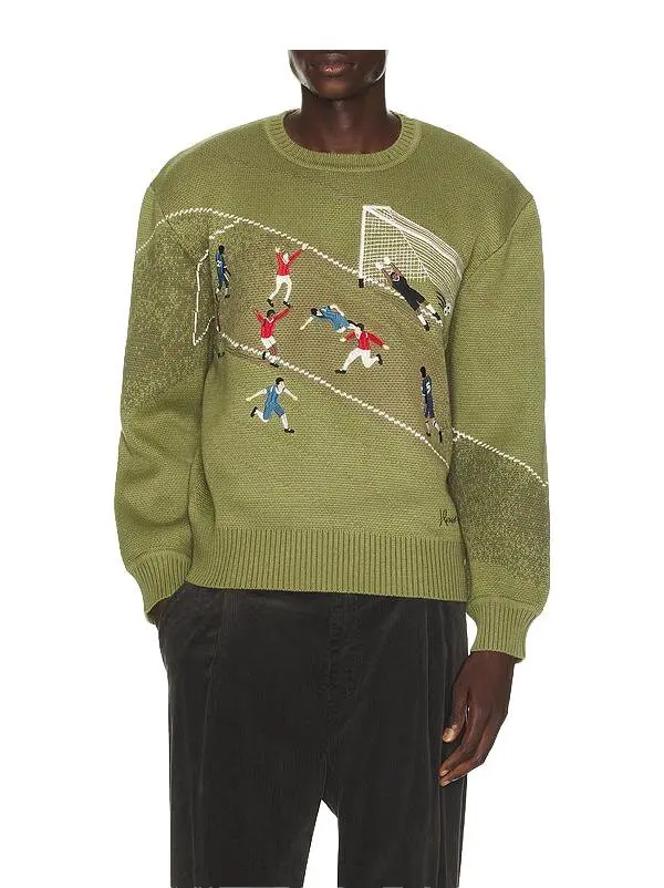 HOUSE OF SUNNY Match Of The Day 2.0 Sweater - Green