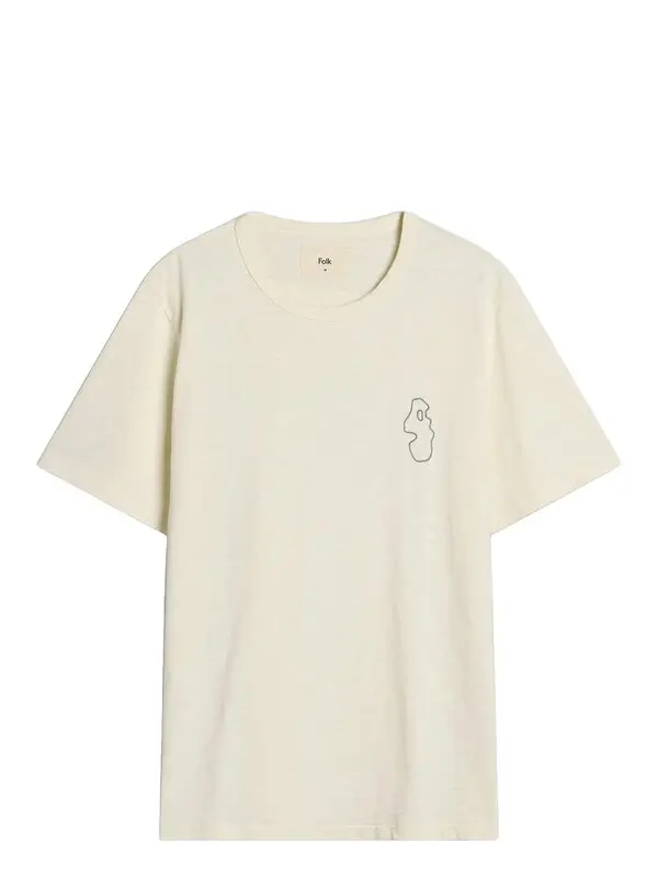 Folk Cast T-shirt - Ecru