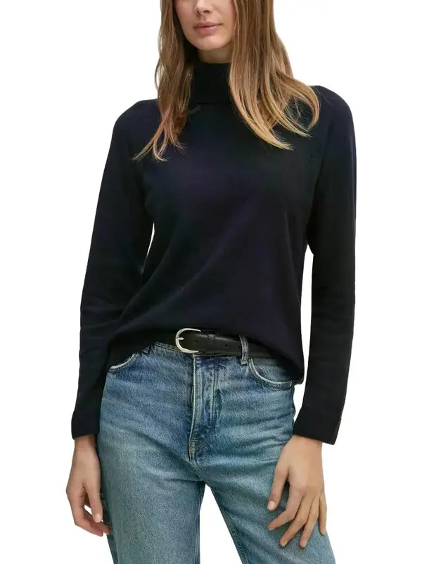 BENETTON Turtleneck Sweater - Blue