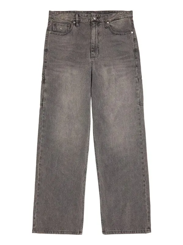 WOOYOUNGMI Cotton Corduroy Jeans - Grey