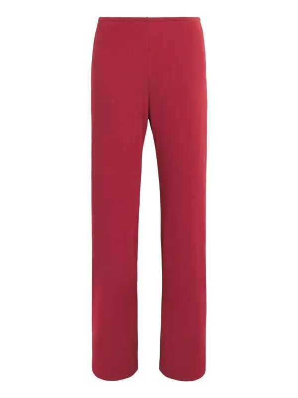 LESET Lauren Wide-leg Lounge Trousers - Red