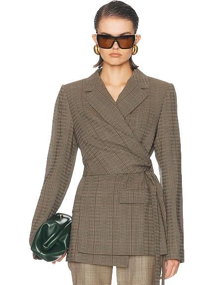 Dries Van Noten Beline Jacket - Cement