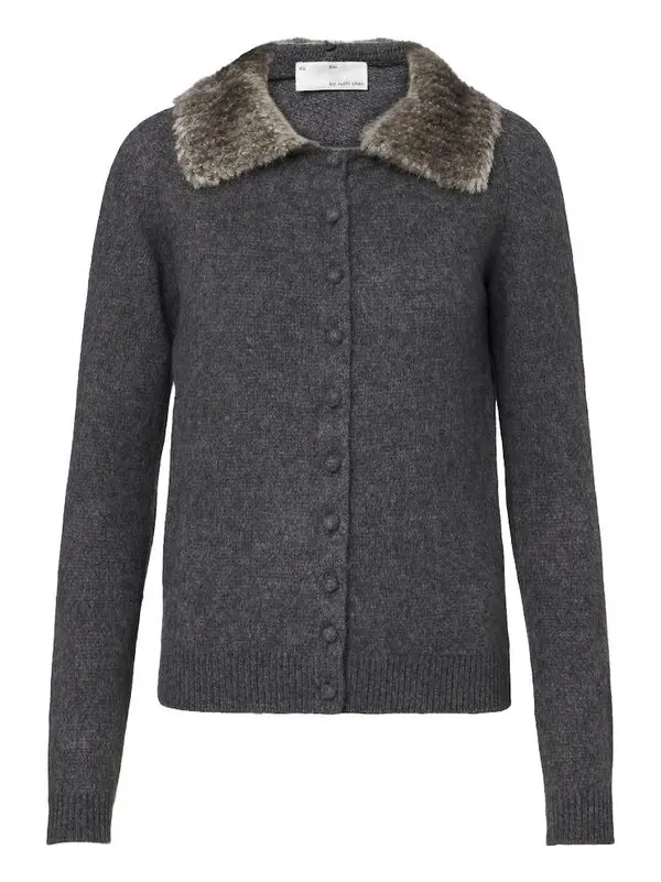 XU ZHI Yak Cardigan - Grey