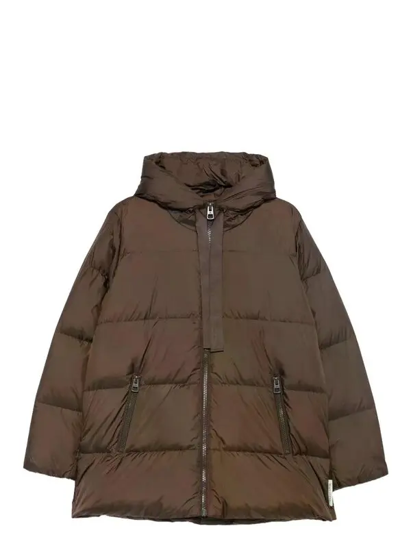 Marc O'polo Hooded Puffer Jacket - Brown