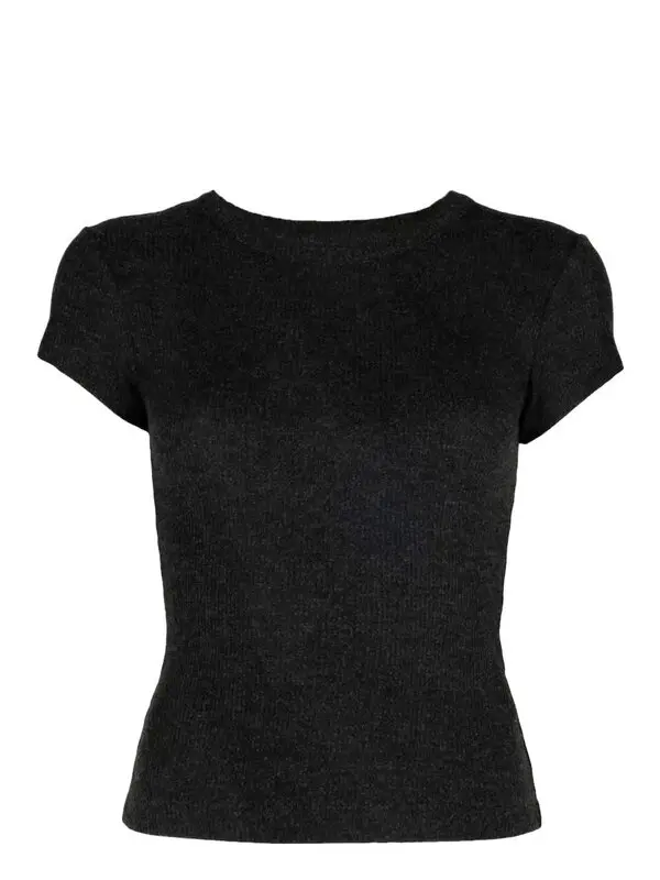Citizens Of Humanity Nello Ribbed T-shirt - Black