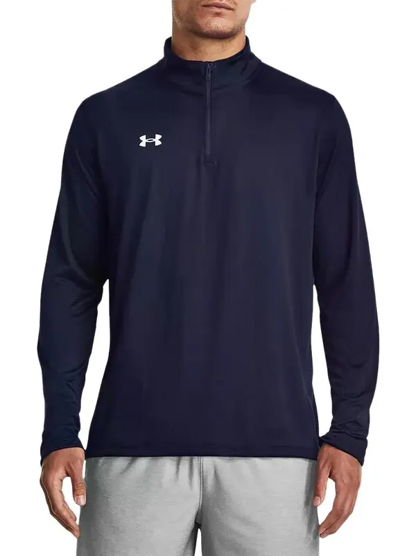 Under Armour Tech Team Long-sleeve Polo Shirt - Blue