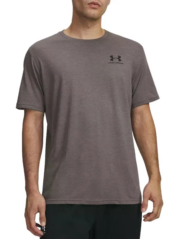 Under Armour Logo-print Short-sleeve T-shirt - Grey