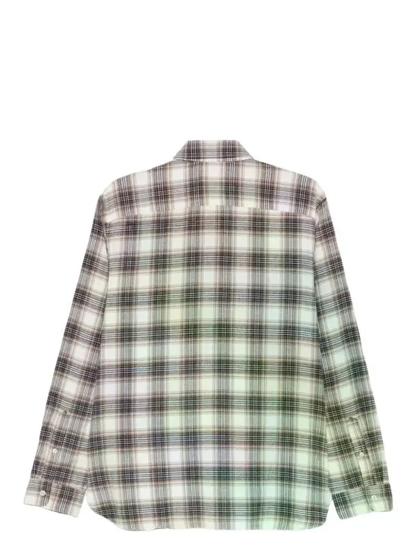 XACUS Legacy Check-pattern Cotton Shirt - Neutrals