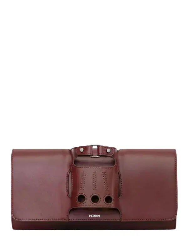 Perrin Le Cabriolet Glove Clutch - Red