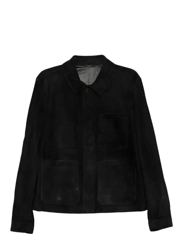 TOM FORD Chest Pocket Shirt Jacket - Black