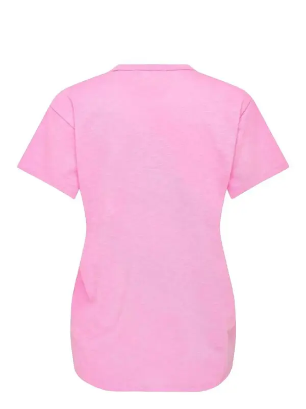 Mardi Mercredi Flower-print T-shirt - Pink