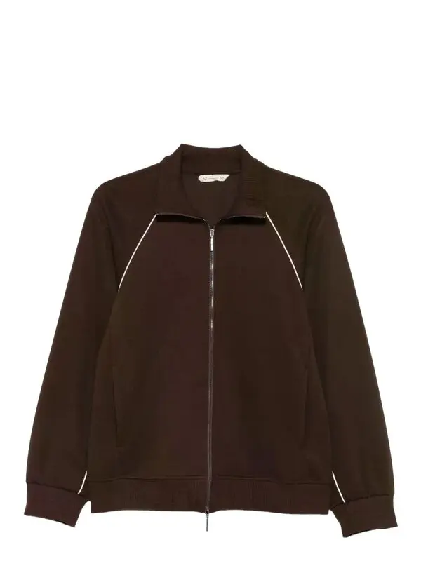 Max Mara Mmllembo Zip-fastening Long-sleeve Jacket - Brown