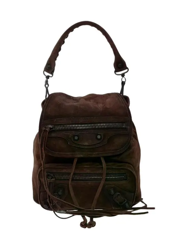 Balenciaga Le City Backpack Mini In Light Espresso - Brown